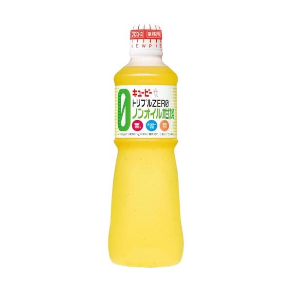 「キユーピー 業務用 ドレッシング トリプルZERO ノンオイル柑橘 1000ml 糖質ゼロ カロリーゼロ 脂質ゼロ100g当たり糖質0.5g未満」▼4901577025792▼（商品説明）醸造酢(国内製造)、食塩、ポークエキス、ゆず果汁、...