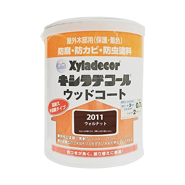 水性XDウッドコートSウォルナット/0.7L/00097670330000・パッケージ個数:1・乾燥・塗重時間 20℃ 乾燥時間:約 2 時間以上 状況によっては乾燥に24時間以上かかることがあります。 塗り面積(2回塗り) 0.7L平方メ...
