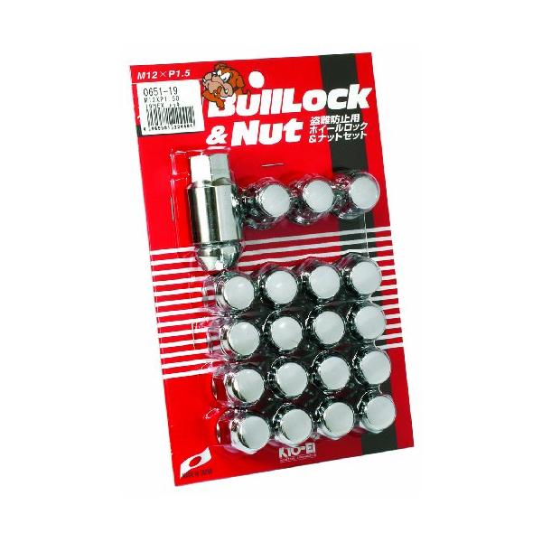 「KYO-EI [ 協永産業 ] Bull Lock [ 袋タイプ 19HEX ] M12 x P1.5 5H車用 [ 個数：20P ] [ 品番」▼4965581224404▼（商品説明）・  0651-19・サイズ:[ 袋タイプ 19H...