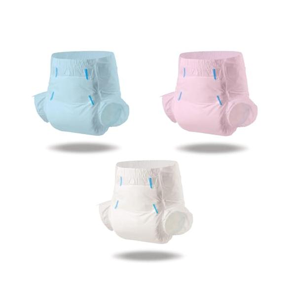 「CutiePlusU 大人用おむつ 吸収力の高いドライ表面 使い捨て大人用おむつ オールナイト ブルーピンクホワイト 3個入り(M 71-96c」▼▼（商品説明）ブルーピンクホワイト/Medium/C-DP01M-M3-JP・Color:...