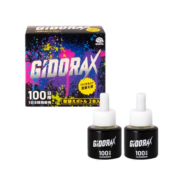 黒/2個 (x 1)/-・PatternName:取替ボトル×2・パッケージ個数:1・ギドラクス 置き型虫除けの詰め替え用ボトル2本です。・お部屋の窓を開けても効く。換気しててもOK。いやな虫の侵入防止に。・リビング(居間)、玄関など様々な...