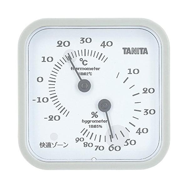 「タニタ 温湿度計 温度 湿度 アナログ 壁掛け 卓上 マグネット グレー TT-557 GY」▼4904785555709▼（商品説明）・グレー 縦3×横7.5×高さ7.5cm TT-557-GY・・Color:グレー・本体重量:約70g...