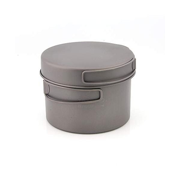 「TOAKS Titanium 1300ml Pot with Pan by TOAKS」▼6956009300174▼（商品説明）・Titanium  CKW-1300説明  TOAKS Titanium 1300ml Pot