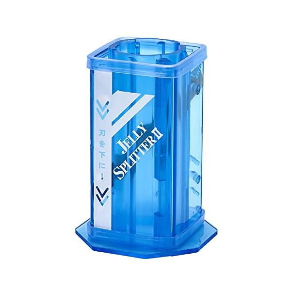 「KKDYWQZEE ゼリースプリッター２ ブルー 昆虫ゼリー ゼリーカッター」▼▼（商品説明）-/1個 (x 1)/-・パッケージ個数:1・パッケージ重量: 0.11 kg・サイズ: 1個 (x 1)１６ｇゼリーが真っ二つに ゼリースプリ...