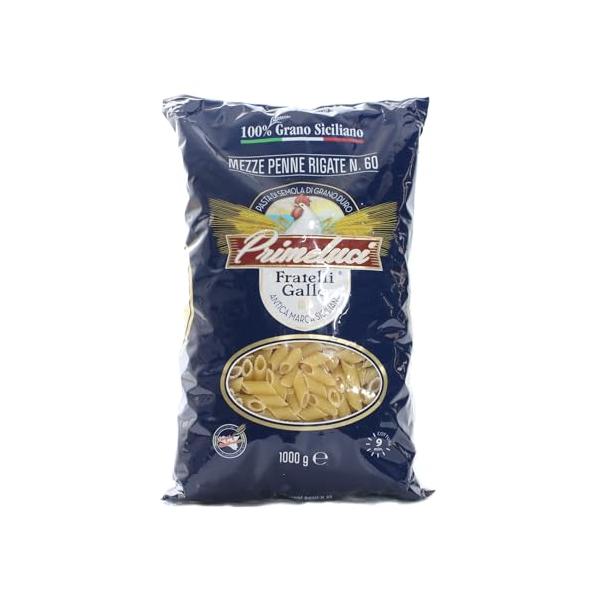 「プリメルーチ パスタ メッツェペンネリガーテ No.60 1kg」▼8003477100602▼（商品説明）メッツェペンネリガーテ-/1kg/-・FlavorName:メッツェペンネリガーテ・原材料:イタリアセモリナ粉、水・内容量:1kg...