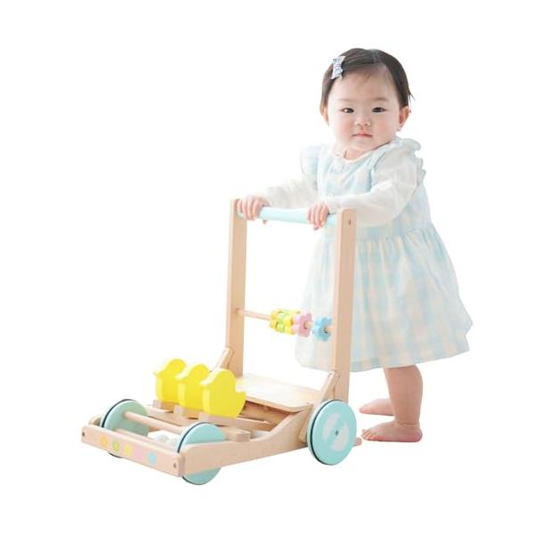 ??変わらないものには理由がある昔ながらのカタカタ手押し車は、歩き始めの赤ちゃんを優しくサポート。ひよこのカタカタ押し車　あんよのおけいこに・??やさしい木のぬくもり　天然木の優しい質感と3羽のヒヨコが、よちよち歩きのお子様の成長を見守りま...