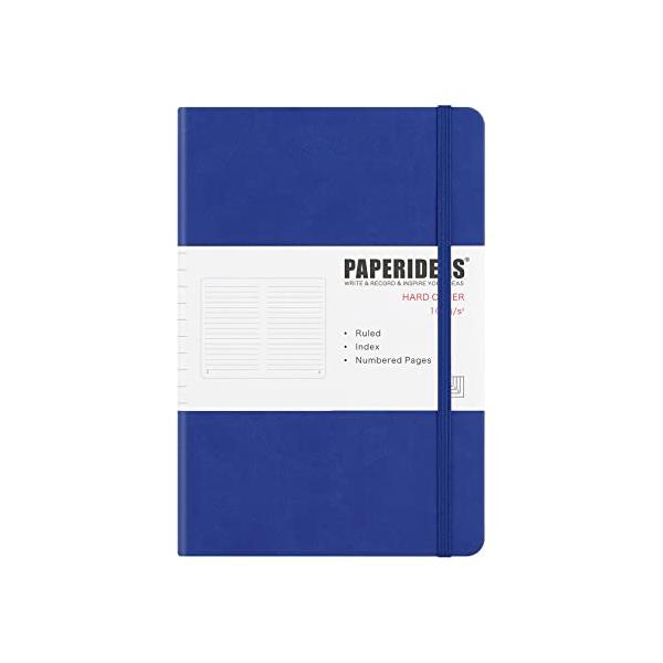 「PAPERIDEAS ノート A5 ハードカバー (横罫 ロイヤルブルー)」▼6972400200394▼（商品説明）横罫ロイヤルブルー/A5/-・Style:横罫Color:ロイヤルブルー・創造性を刺激するような鮮やかなカラーバリエーシ...