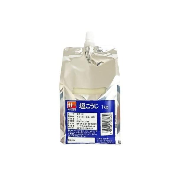 「ハナマルキ 塩こうじ 1kg」▼4902401508436▼（商品説明）-/1キログラム (x 1)/-・Size:1キログラム (x 1)・パッケージ個数:1・原材料:米こうじ、食塩、酒精・商品サイズ(高さx奥行x幅):24cm×7.0...