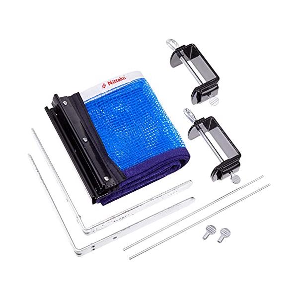 「ニッタク(Nittaku) 卓球 3WAY サポート＆ネットセット NT-3410」▼4975984031271▼（商品説明）・  NT-3410・ネット材質:ポリエチレン・対象シーズン:通年説明  国際卓球連盟及び日本卓球協会の公認品で...
