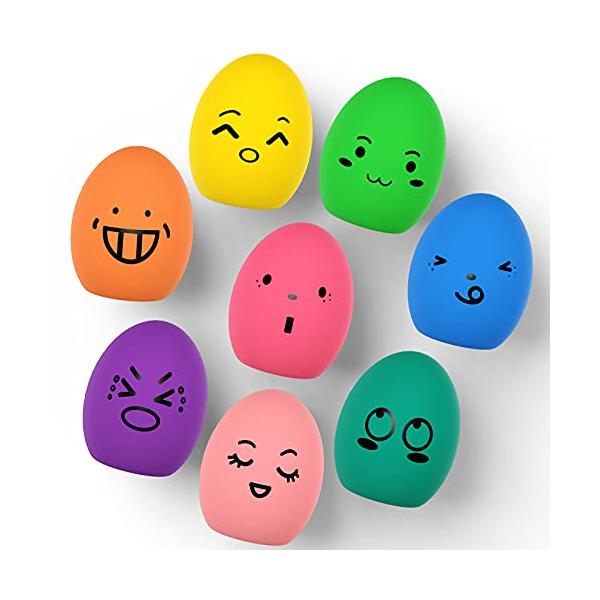 「犬おもちゃ 音が出る ８点セット ペット用品 運動不足・ストレス解消清潔安全 卵の形 高耐久性 子犬/小型犬用」▼▼（商品説明）卵噛む・音が出るおもちゃ・家具の損傷を防ぐ：この犬おもちゃ中に発声装置を入っており、愛犬が噛む時に「ビ〜ビ〜」...