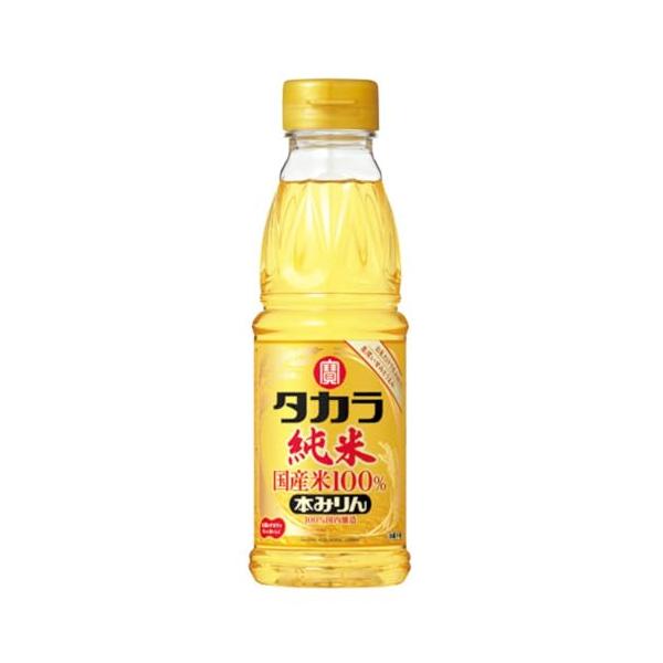「宝酒造 タカラ 本みりん 純米 国産米100% ペット お米だけで生み出した自然な甘み  味醂 300ml×12本」▼4904670940009▼（商品説明）-/300ml×12本/-・Size:300ml×12本・アルコール度数:14度...