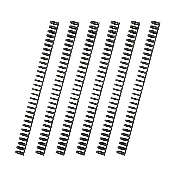 リング(6本入)ブラック/リング径14mm/LR-14-K・Color:ブラックSize:リング径14mmStyle:リング(6本入)・パッケージ個数:1・ルーズリーフが綴じられるリング。高品質な日本製。・対応リーフA4/30穴（プラスチッ...