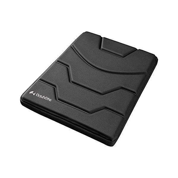 「Bauhutte( バウヒュッテ ) ゲーミング座布団 ゲーミングチェア 椅子 クッション BC-100G-BK 低反発クッション 高反発クッシ」▼4589946137651▼（商品説明）・ブラック 約幅41×奥行45×厚み6cm BC-...