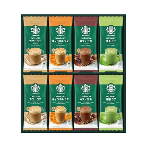 「スターバックスプレミアム ミックス ギフト SBP-30Bスティック コーヒー」▼4902201441223▼（商品説明）-/4個 (x 4)/-・PatternName:SBP-30B(カフェラテ4本/キャラメルラテ4本/カフェモカ4本...