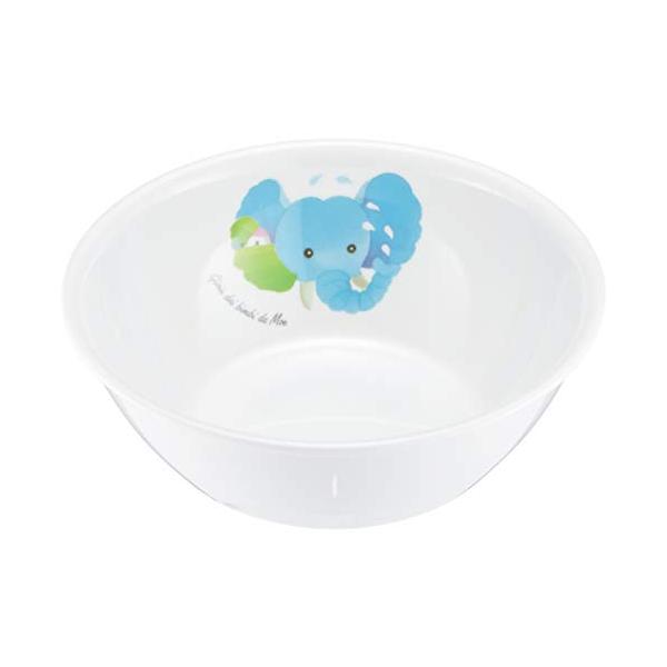 「マルケイ Belli child(ベリチャイルド) 中食器 ゾウ J1 BC」▼4960784310244▼（商品説明）・マルチカラー  J1 BC・[本体サイズ] 約直径140×高さ51mm・イラストがかわいいメラミン製食器・[製造国]...