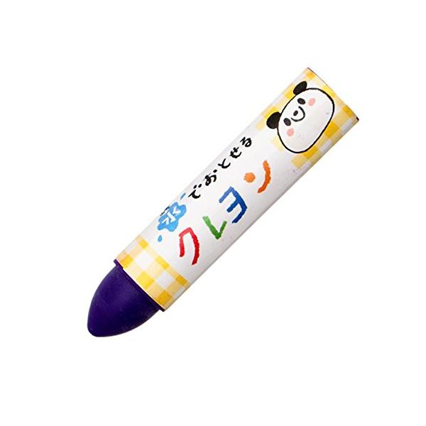 単色むらさき 5本/5本/WYL5P#24・Size:5本・パッケージ個数:1・特長1手足や体についても水で容易に落とせる・特長2ミツバチの巣より採取されるみつろうを原材料の一部に使用・特長3力いっぱい握って描いても折れにくい太さ・サイズΦ...