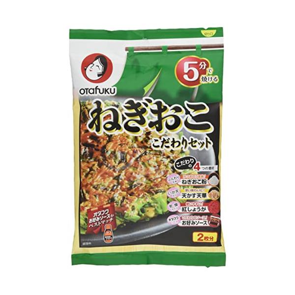 パッケージ個数:6・原材料 : ねぎおこ粉小麦粉(国内製造)、粉末醤油、粉末油脂、食塩、だし粉末、全卵粉/調味料(アミノ酸等)、増粘剤(加工でんぷん、増粘多糖類)、(一部に小麦、卵、乳成分、さば、大豆を含む)、お好みソース野菜・果実(トマト...