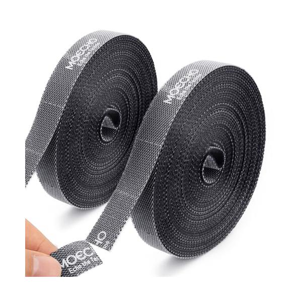 「フリーカット・簡単・しっかりコード まとめる 結束バンド ケーブルバンド マジックテープ バンド ケーブルタイケーブル まとめる ケーブル バン」▼720118208913▼（商品説明）10M黒/ちぎれるタイプ/-・Color:10M黒S...