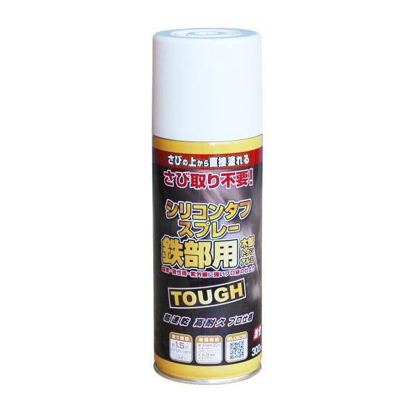 「ニッペ 高耐久シリコン樹脂塗料 油性シリコンタフスプレー ホワイト(白) 300mL」▼4976124217982▼（商品説明）・ホワイト(白) 300mL ・・Size:300mLColor:ホワイト(白)・内容量:300ml・色:ホワ...