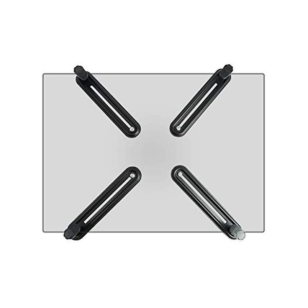 「suptek モニターアーム 無VESA穴調節器 アダプタ 17~27インチ対応 耐荷重8kg VESA規格75-100mm 穴なし調節器アダプ」▼▼（商品説明）・ブラック 無VESA穴調節器(WK002) WK002-1・商品仕様 モニ...