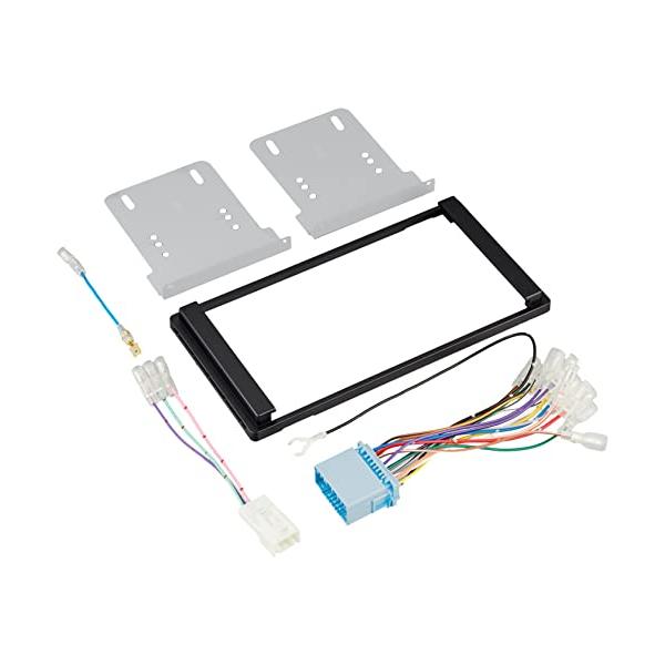「カナック企画 スズキ車汎用 WIDE窓口・JASOアンテナ車用 本体取付キット KK-S80D」▼4985285801893▼（商品説明）ブラック/-/KK-S80D・パッケージ個数:1・スズキ車ワイド2D窓口(200mm)付車に通常サイ...