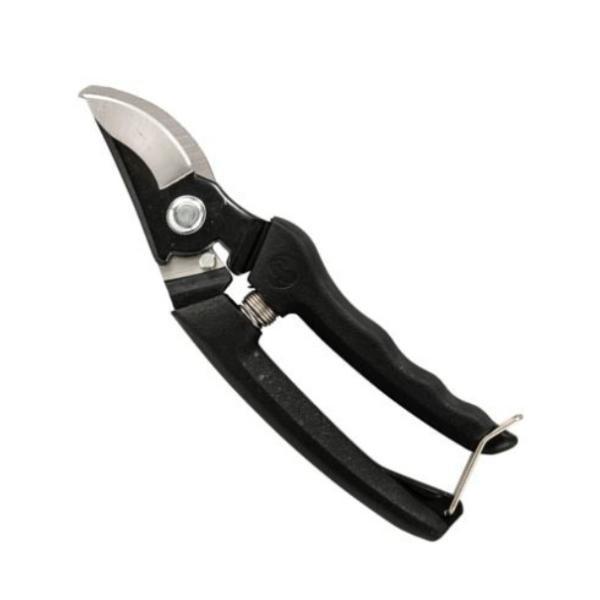 使いやすく軽量タイプの剪定鋏です。ハンドルは手に優しいエマストラーグリップを使用。鋭い切れ味の本刃付です。切断能力　刃元で約１２ミリ全長　１８０ｍｍ　重さ１３４ｇ安心の新潟三条製です。