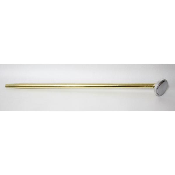 真鍮製の散水用ノズルです。穴径約0.35mｍ、穴数１３００個の特製メッシュが付いていますので、とても柔らかい水が出ます。穴数は他のノズルと比べると倍以上です。植物にも用土にもやさしい散水ノズルです。全長　約５９０ｍｍ　頭径　６５ｍｍ本体：真...