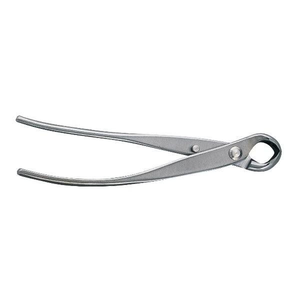 幹や枝にできたコブを取り除く作業に使用します。切り口がきれいにえぐれ樹皮の再生が早くなります。10mm以下のコブに使用してください。サビに強いステンレス製です。全長205mm 208g