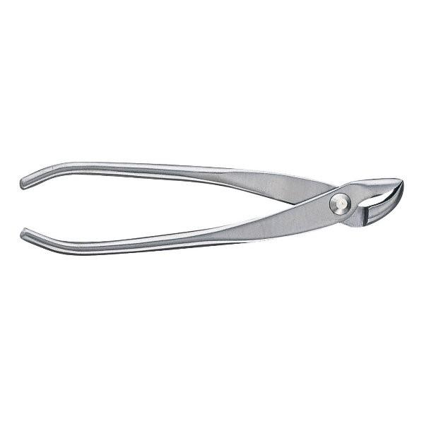 針金の掛け外しや神の形成に使用します。サビに強いステンレス製です。全長180mm125g