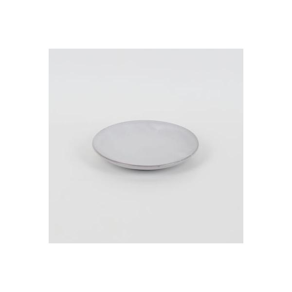 盆栽鉢 万古焼 丸受皿 白 4号 幅12cm×高さ1.5cm 陶器受け皿 丸皿 盆栽鉢 陶器鉢 植木鉢 受け皿 シンプル モダンな 苔盆栽 苔玉鉢 コケ 盆栽妙