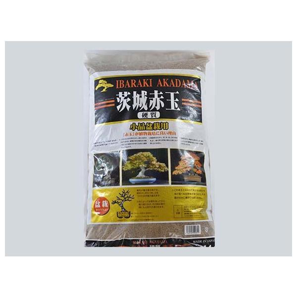 安心の国産品質 小品用赤玉 茨城赤玉硬質　小品盆栽用　14リットル 大袋国産の高品質な硬質赤玉です。つぶれにくく保水性の高い赤玉土はいろいろな砂土とミックスすることで幅の広い盆栽に使用できます。14Lの大袋ですので大量に盆栽を管理している方...