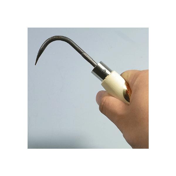 盆栽道具盆栽道具　根捌き　(根掻き)　 1本爪　小　165mm　素材:鋼　NO.56C