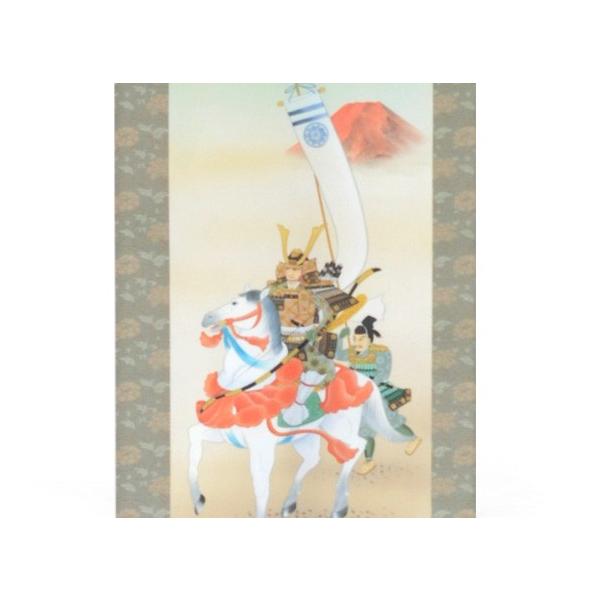 武者の絵が描かれている掛け軸です。 ミニ掛け軸 武者武者の絵が描かれている掛け軸です。ミニ床の間タペストリーに合わせて飾れます。小さいサイズなので、机の上にも飾ることができます。どこでも和の空間が楽しめます。ミニ床の間タペストリーと飾り台は...