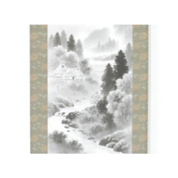 水墨山水の絵が描かれている掛け軸です。 ミニ掛け軸 水墨山水水墨山水の絵が描かれている掛け軸です。ミニ床の間タペストリーに合わせて飾れます。小さいサイズなので、机の上にも飾ることができます。オフィスの受付や応接室などで和の空間が楽しめます。...