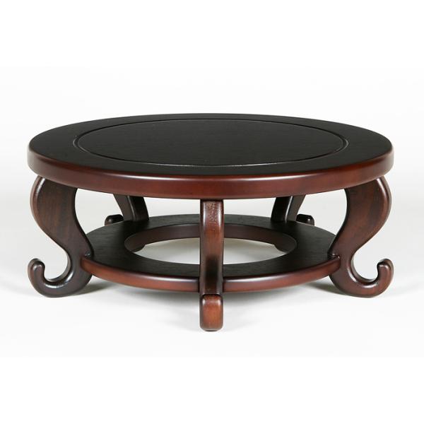 サイズ：天場径36cm高14.5cm商品解説盆栽卓の販売・製造指導を手掛けて30余年のノウハウを注ぎ込んで「丈夫で長持ち、そして手頃な価格」をモットーに開発したオリジナル盆栽卓シリーズ。　細幹の文人樹形や斜幹樹形、吹流し樹形、懸崖樹形などと...