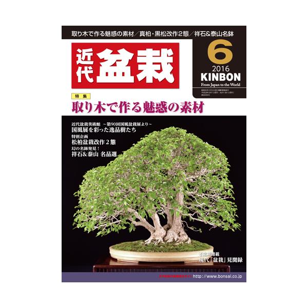 盆栽の魅力・育て方・楽しみ方を、お伝えする盆栽総合誌です。創刊より30余年、日本国内はもちろん世界各国で「KINBON」と呼ばれるようになりました。全国のプロによる懇切丁寧な実技指導、折々の展示会速報、美しい写真による名品紹介に加え、通信販...