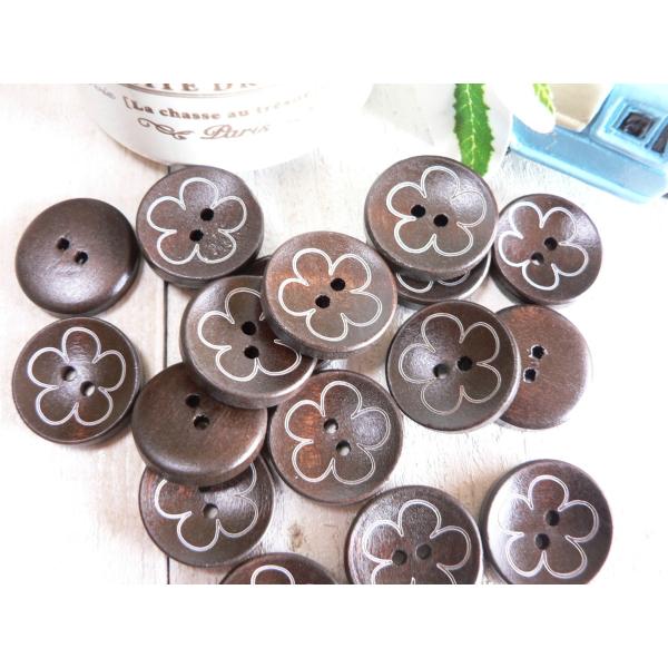 新品素材：ウッド【サイズ】直径：18mm★色柄のあるものは、アソートになりますので、柄はお選びいただけません。　お写真ない柄が入る場合もございます♪☆海外輸入品のため、色むら、プリントの不鮮明やズレ、ロットによる色味の違いなど多少作りが雑な...