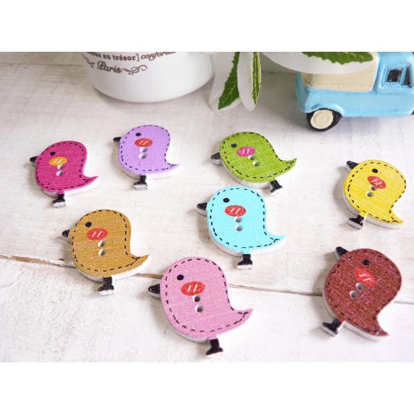 素材：ウッド【サイズ】25×18mm☆海外輸入品のため、多少作りが雑な場合(色むら、バリ、個体差など）がございますのでご了承ください。