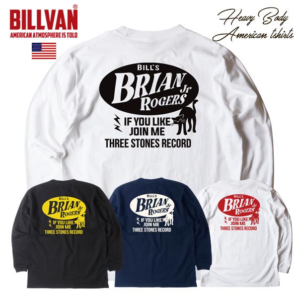 オールドライクなアメカジスタイルをコンセプトに掲げるブランド「BILLVAN（ビルバン）」より、いつの時代もカッコいいアメカジプリントで着回し抜群のヘビーロンTが登場♪■サイズ/着丈/身幅/肩幅/袖丈/■（M）/70cm/52cm/47cm...