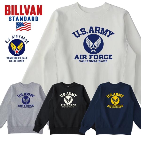 オールドライクなアメカジスタイルをコンセプトに掲げるブランド「BILLVAN（ビルバン）」より、いかにも頼もしいヘビーウェイト生地を使用した裏起毛プリントスウェットのご紹介です♪■サイズ/着丈/身幅/肩幅/袖丈/■（M）/67cm/55cm...