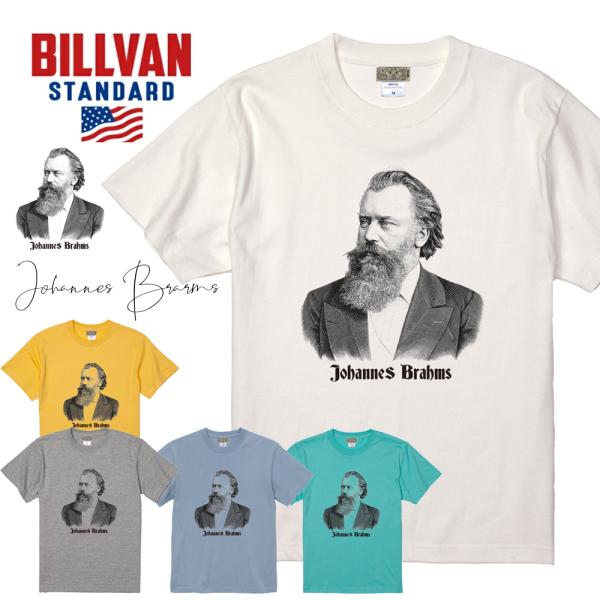 オールドライクなアメカジスタイルをコンセプトに掲げるブランド「BILLVAN（ビルバン）」より、偉人をテーマにしたドラスティックなデザインのコレクションTシャツのご紹介です♪■サイズ/着丈/身幅/肩幅/袖丈/■（M）/69cm/52cm/4...