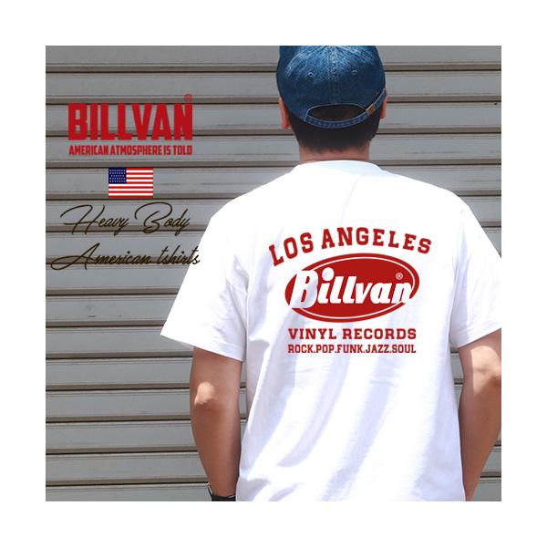 オールドライクなアメカジスタイルをコンセプトに掲げるブランド「BILLVAN（ビルバン）」より、ヘビーな丸胴ボディーを使用したアメカジプリントTシャツのご紹介です♪■サイズ/着丈/身幅/肩幅/袖丈/■（M）/70cm/52cm/47cm/2...