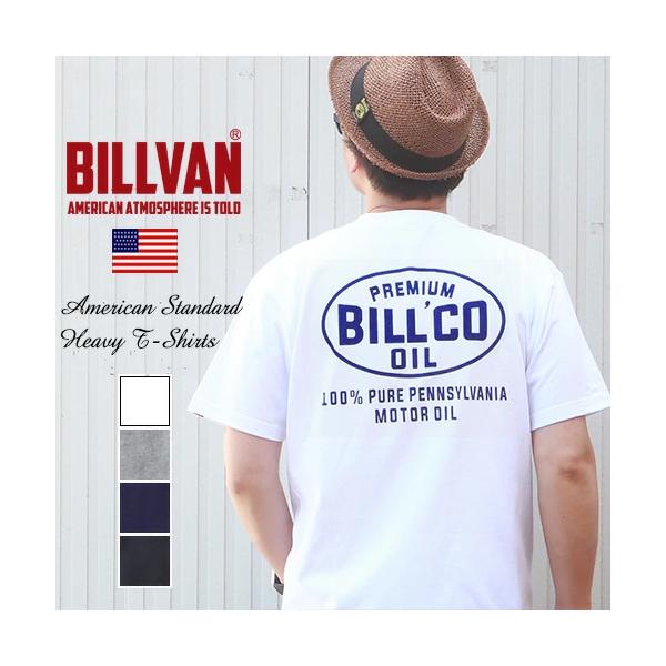 オールドライクなアメカジスタイルをコンセプトに掲げるブランド「BILLVAN（ビルバン）」より、ヘビーな丸胴ボディーを使用したアメカジプリントTシャツのご紹介です♪■サイズ/着丈/身幅/肩幅/袖丈/■（M）/70cm/52cm/47cm/2...