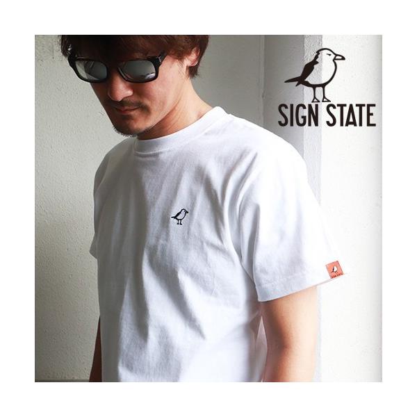 「SIGN STATE（サインステート）」より、ボリューム感満載の厚手生地に愛らしいブランドロゴをワンポイント刺繍であしらった、ヘビーウェイト アメカジTシャツをご紹介♪ ■サイズ/着丈/身幅/肩幅/■（S）/66cm/49cm/44cm/...