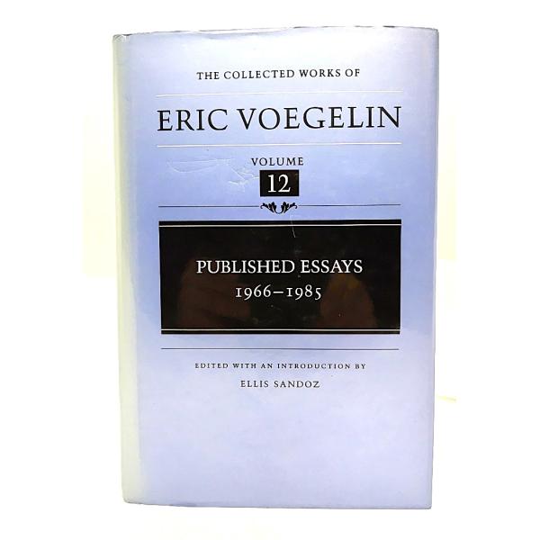 ・Eric Voegelin (著), Ellis Sandoz (編)/Louisiana State Univ.Press・本の形態 :単行本ハードカバー(英語)・本のサイズ ：24×16cm・ページ数 ：416p・発行年 ：1990年...