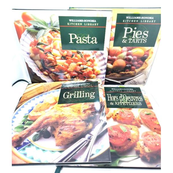 【セット内容】：・Pies &amp; Tarts/Grilling /Hors D'Oeuvres &amp; Appetizers/Pasta・本の形態：単行本ハードカバー4冊(英語・専用函付き)・サイズ：22×22cm・ページ数：各巻...