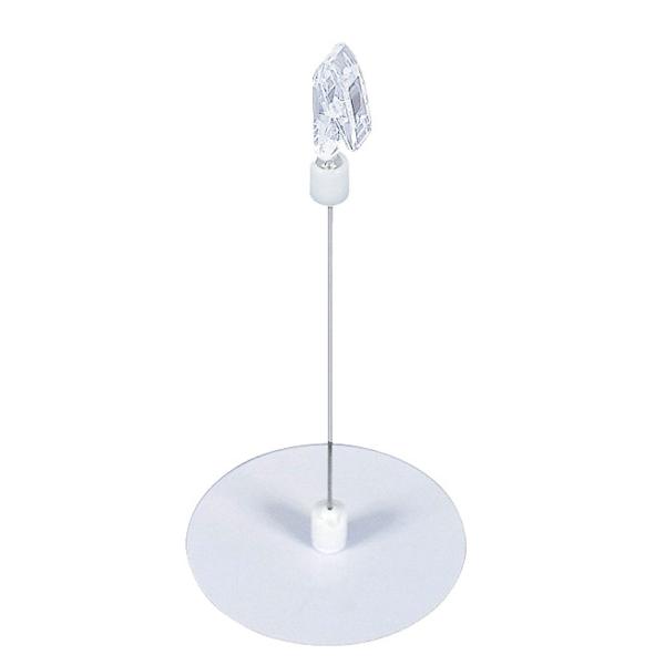 大型の置方クリップスタンドB8 キャプションケースが保持できます。※キャプションケース 別売　※クリップ部角度可変式内容量：5個サイズ：Φ.75　H.160 mm素　材：樹脂製クリップ部角度可変式※在庫管理上“在庫あり”表示がされていても、...