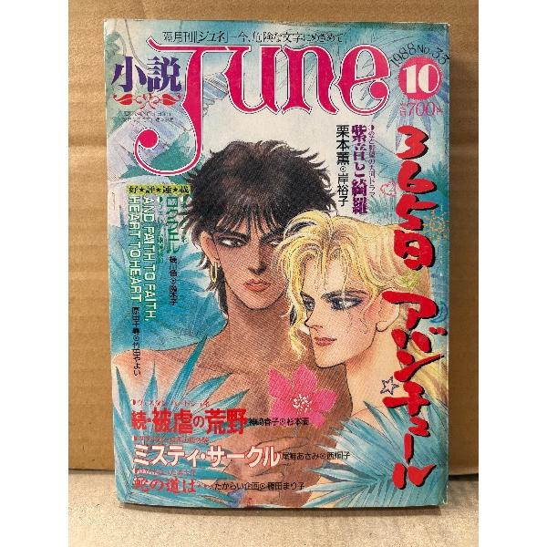 竹田やよい/原田千尋・岸裕子/栗本薫・いしかわじゅん・吉田光彦/實吉達郎 他　隔月刊ジュネ 今、危険な文字にめざめて。サン出版。表紙にスレキズ経年ヨゴレや小口にヤケ感/経年シミ、地に赤ペン線引きがあります。それ以外は特に目立つ大きなイタミは...