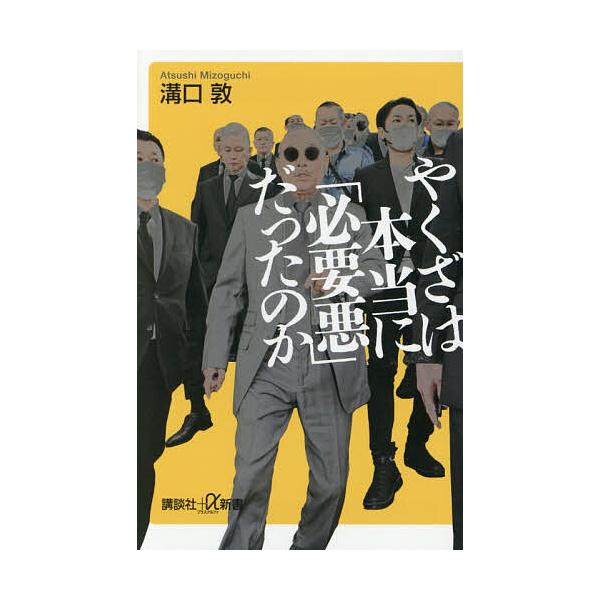 ※商品画像はイメージや仮デザインが含まれている場合があります。帯の有無など実際と異なる場合があります。著:溝口敦出版社:講談社発売日:2026年03月シリーズ名等:講談社＋α新書 ６３３−２Cキーワード:やくざは本当に「必要悪」だったのか溝...