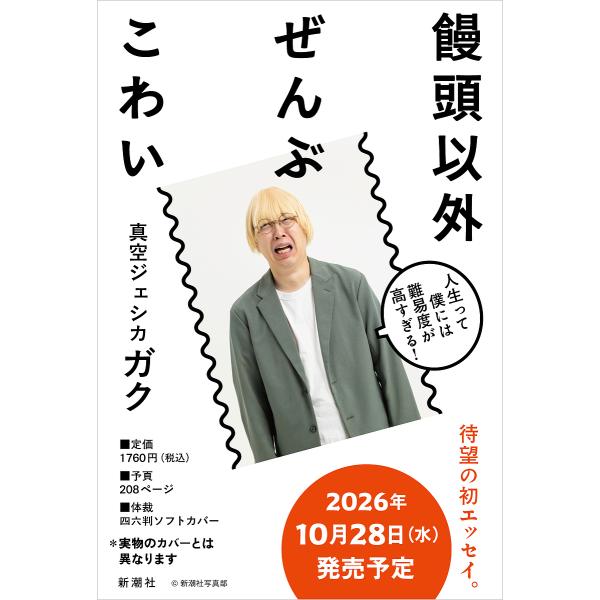 【発売日：2026年10月28日】※商品画像はイメージや仮デザインが含まれている場合があります。帯の有無など実際と異なる場合があります。真空ジェシカガク出版社:新潮社発売日:2026年10月28日キーワード:饅頭以外ぜんぶこわい真空ジェシカ...